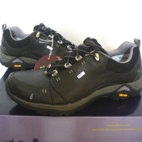 Ahnu | Shoes | Ahnu Montara Ii Womens Black Leather Hiking Shoes | Poshmark
